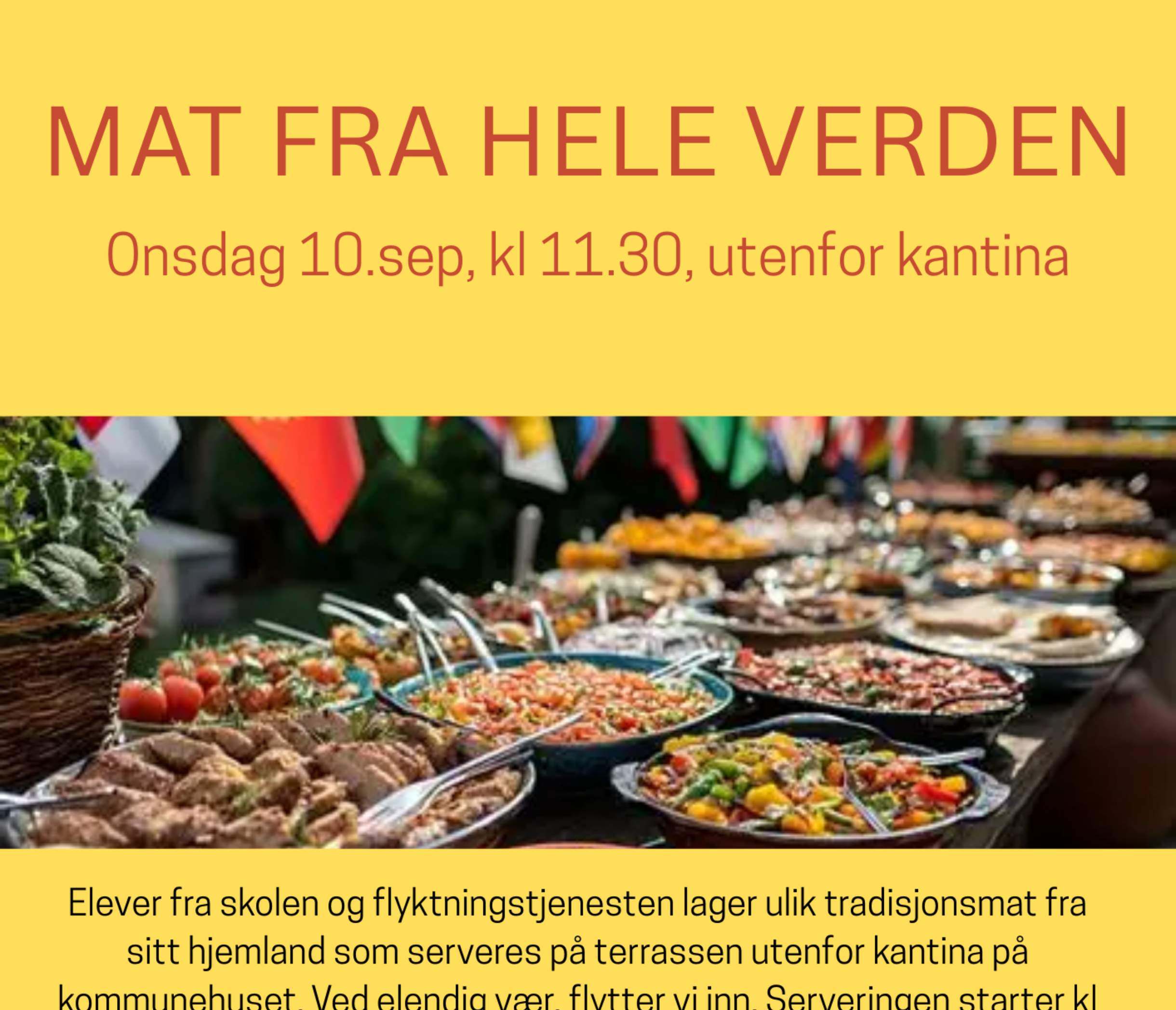 Mat fra hele verden - Friluftslivetsar